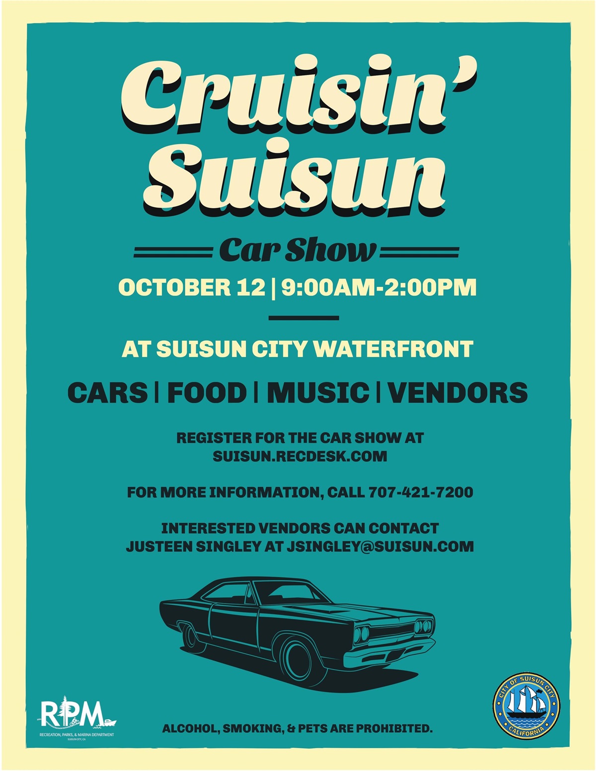 Fourth Annual Cruisin’ Suisun Car Show - Suisun City, CA