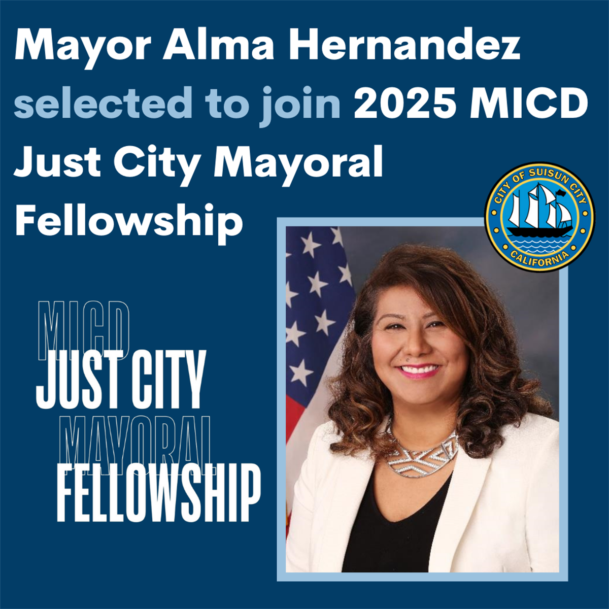 Mayor Alma Hernandez selected for MICD Just City Mayoral Fellowship ...